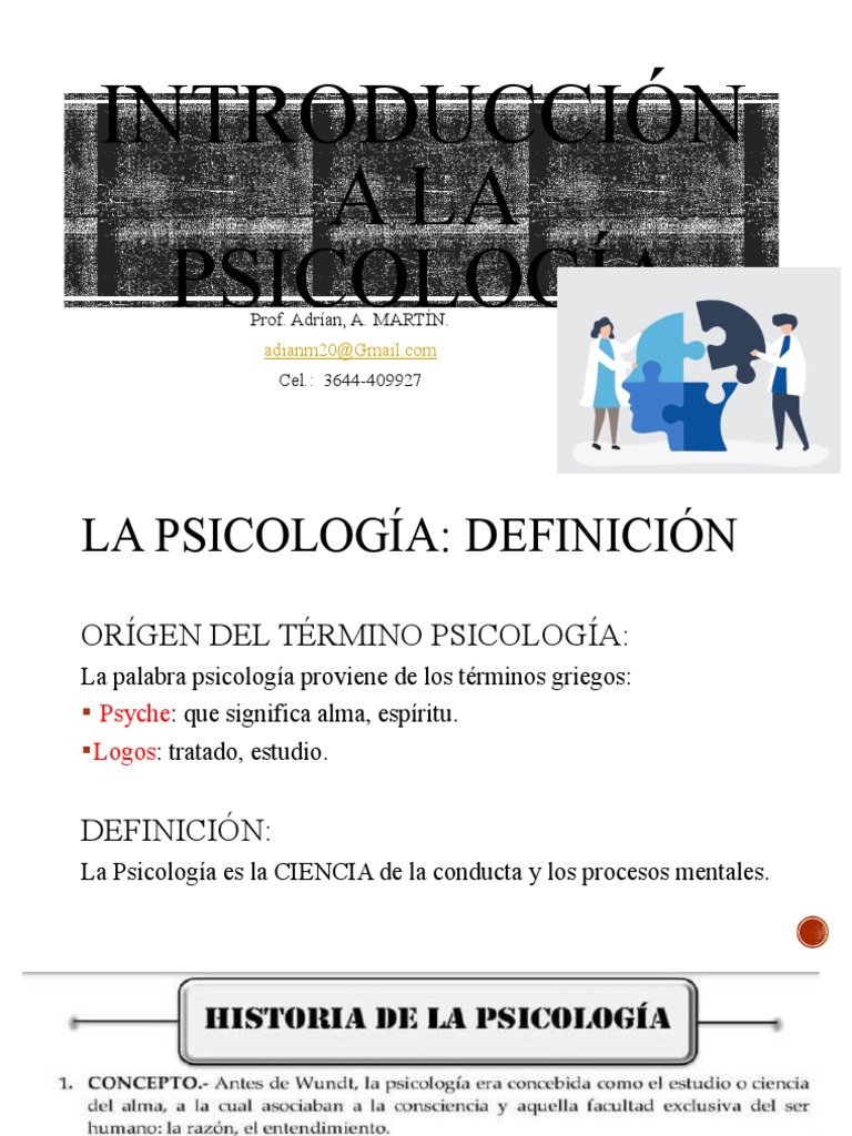 Introducción A La Psicología | Descargar gratis PDF | Sicología ...