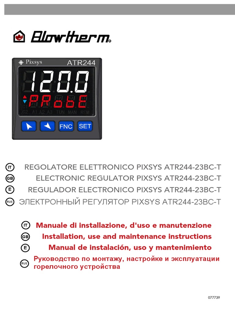 Pixsys Controladores Temperatura | PDF