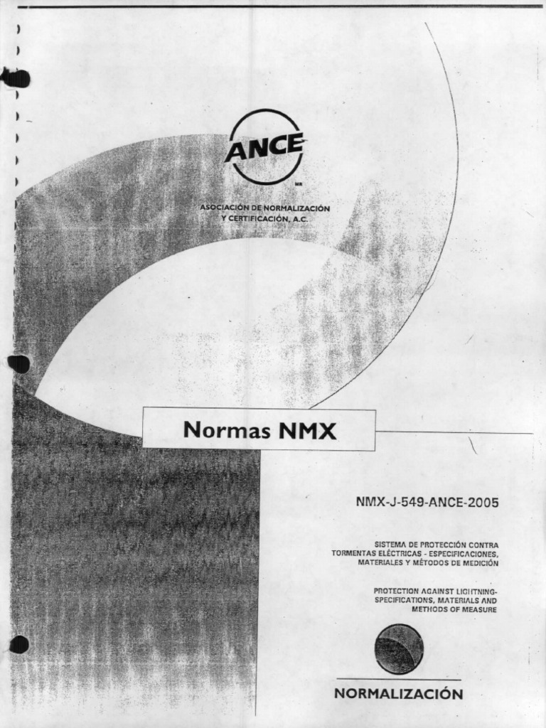 Normas NMX J 549 | PDF