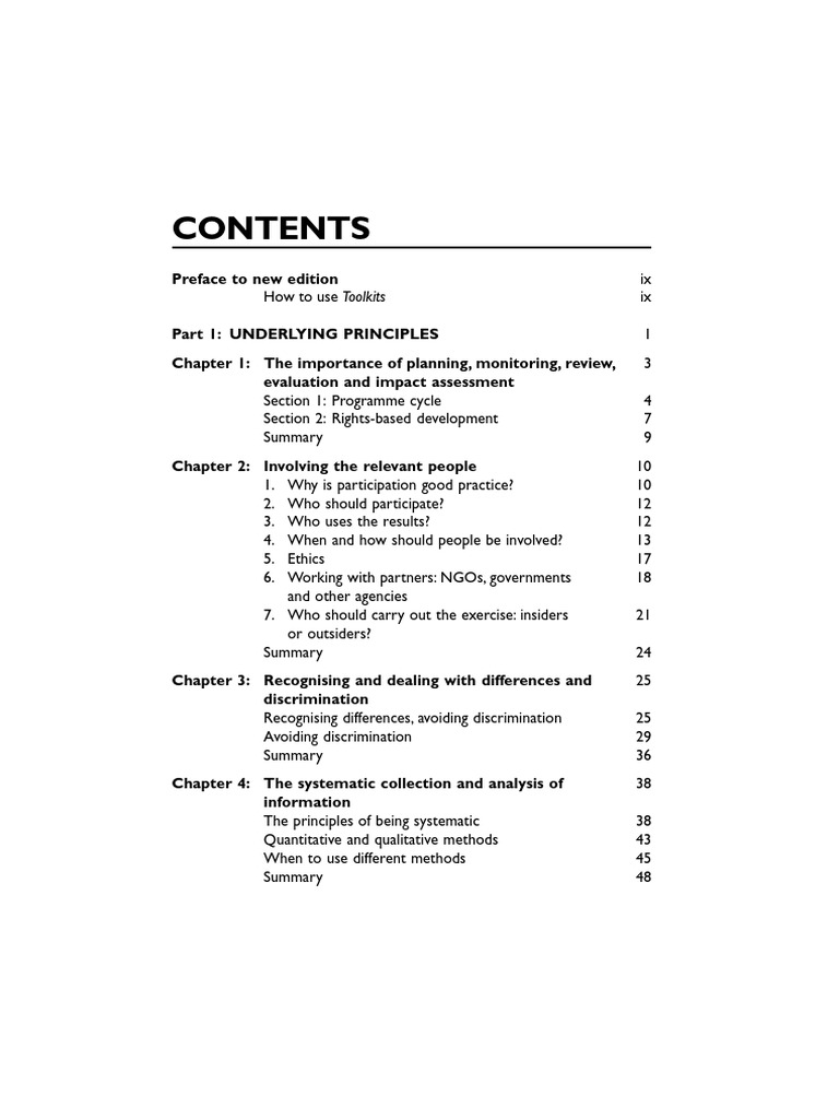 Toolkits A Practical Guide To Planning Monitoring Evaluation and Impact ...