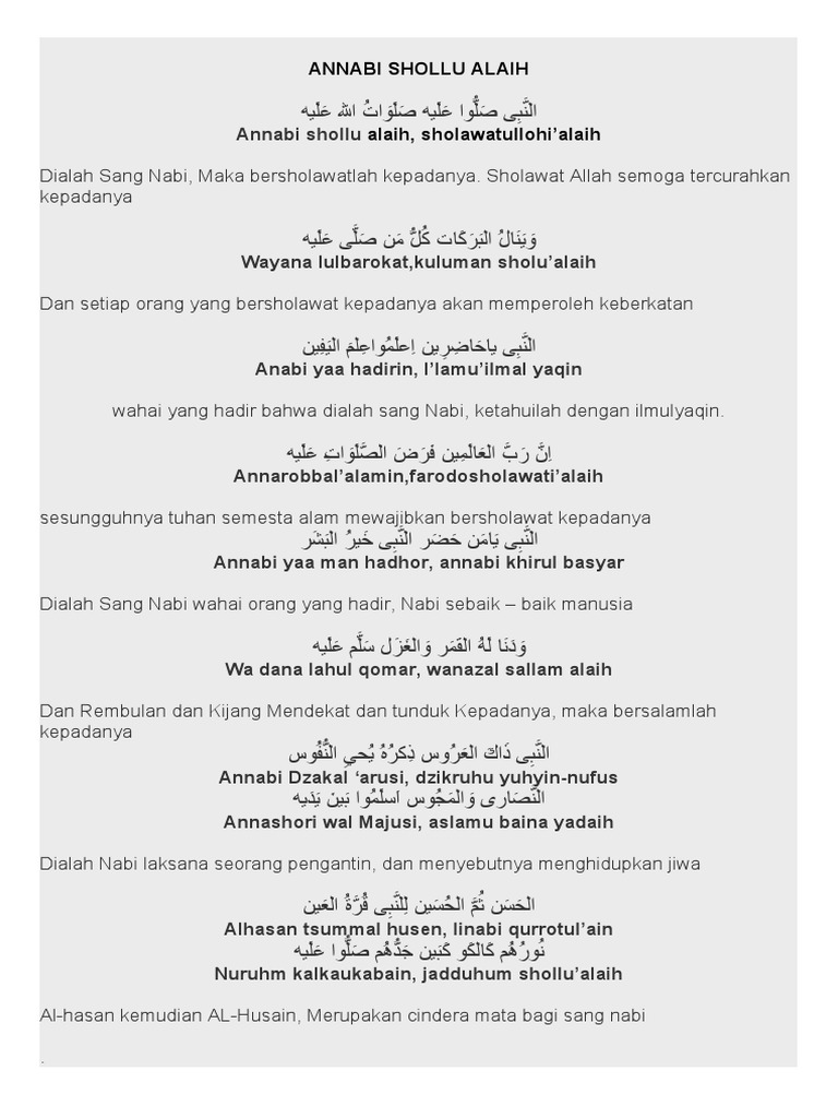 ANNABI | PDF | Agama & Spiritualitas