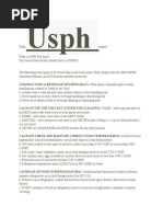 USPH Guidelines for Vessel Inspections | PDF | Foods | Kitchen Utensil