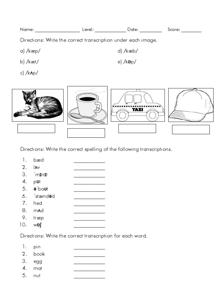 Short Vowels Quiz | PDF | Teaching Methods & Materials | Technology ...