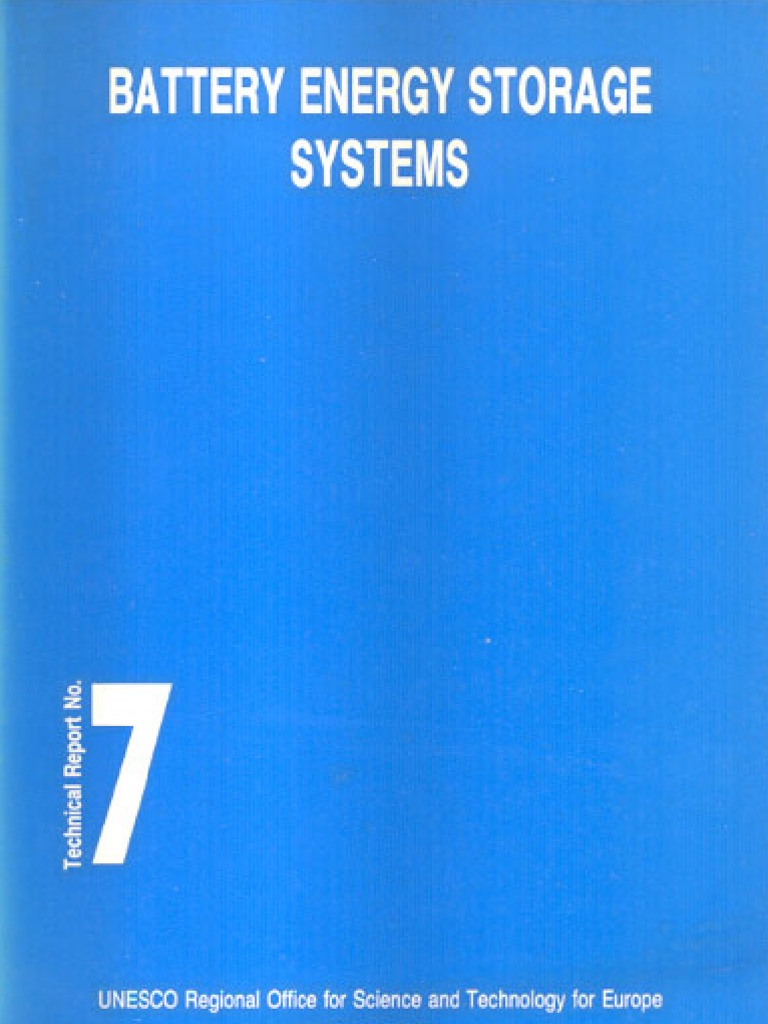 Battery Energy Storage System | PDF | Energy Storage | Power Station