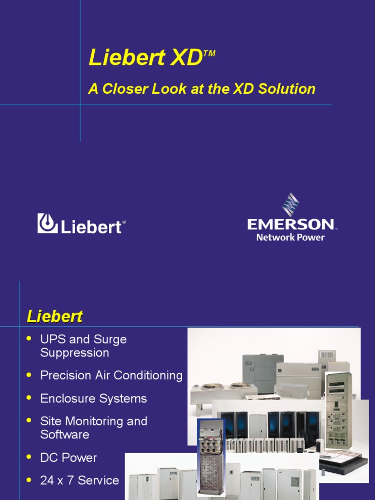 Liebert XD: A Closer Look at The XD Solution | PDF | Heat Exchanger ...
