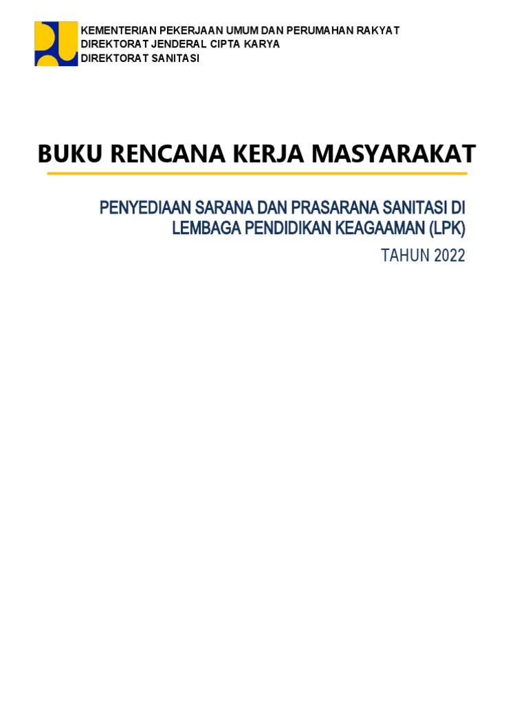 Contoh TEMPLATE - Dokumen RKM - Lpk22.rev | PDF