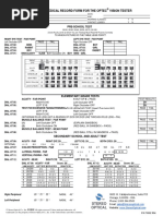 Farnsworth D15 Score Sheet Template | PDF