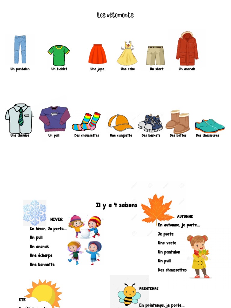 Vêtements de l'automne | PDF