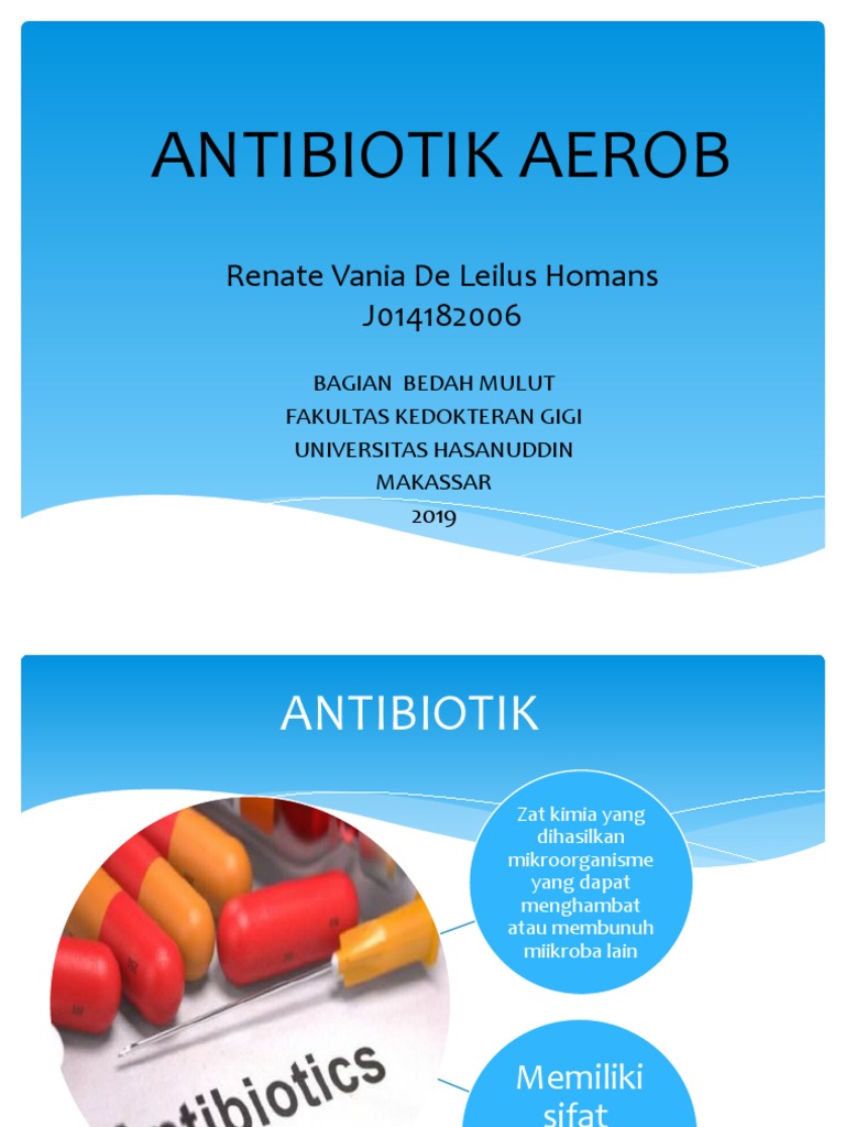 Antibiotik Aerob 2 | PDF