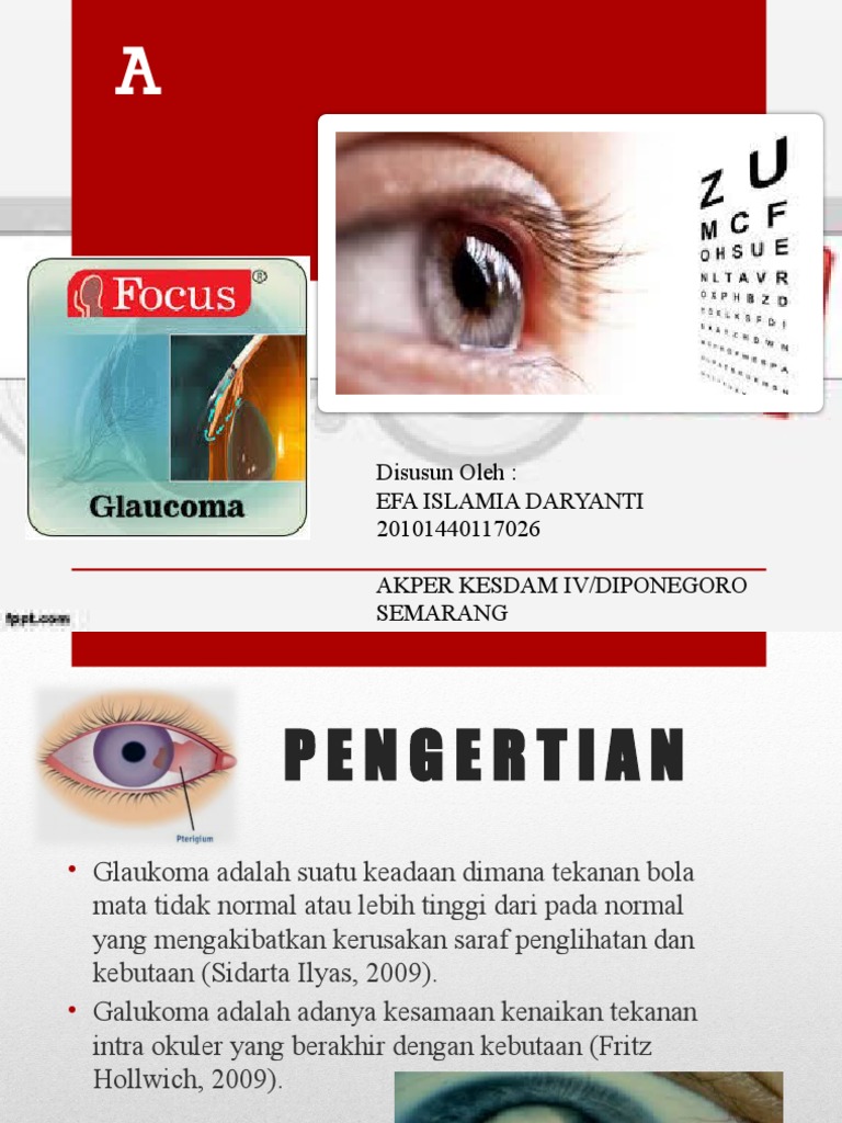 Flipchart Glukoma Efa | PDF | Sains & Matematika