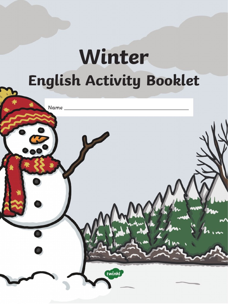 Winter English Activity Booklet | PDF