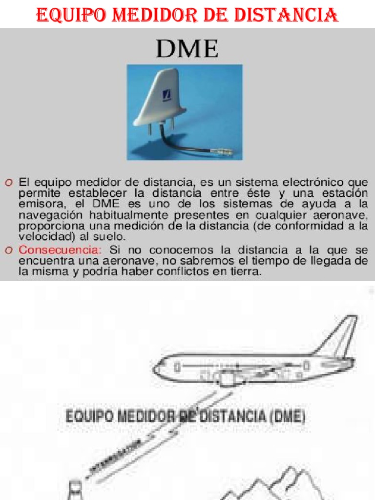 Qué es el DME en aviación | PDF | Tecnología