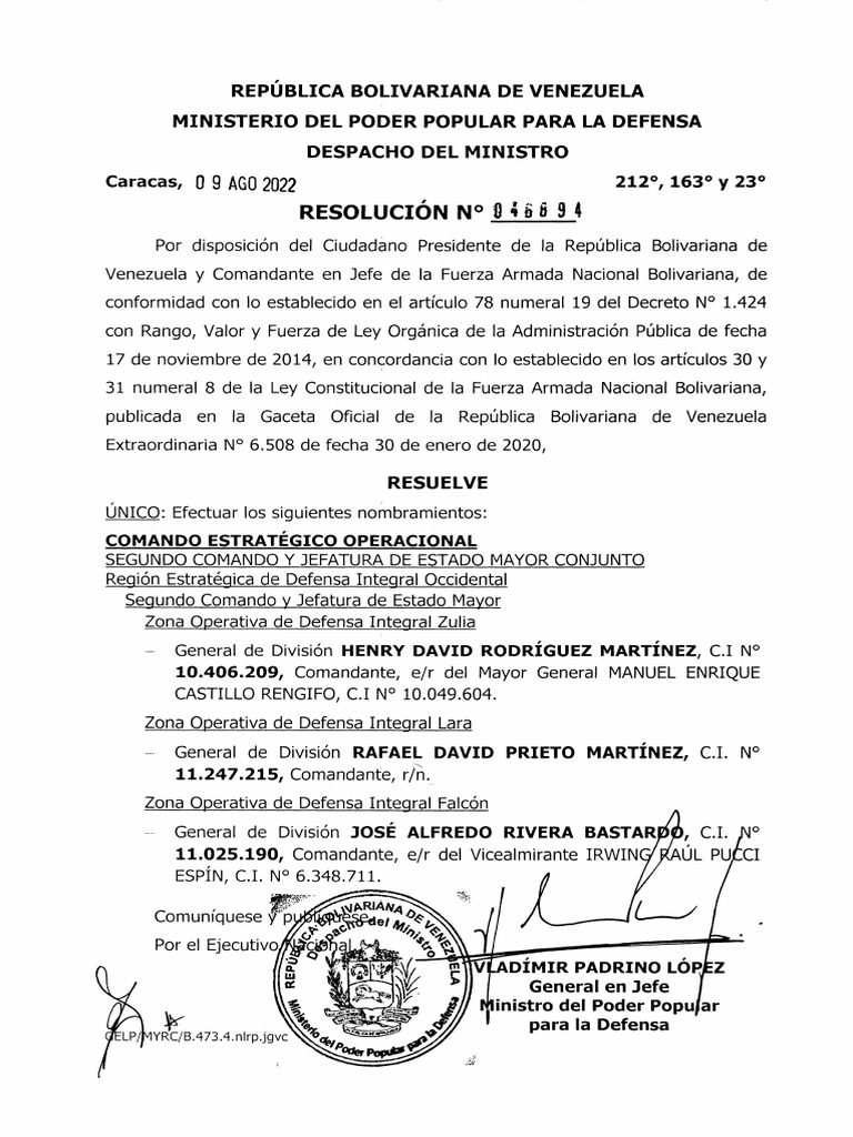 Cmdte de Zodis | PDF