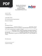 School Teacher Transfer Letter Template | PDF | Wellness