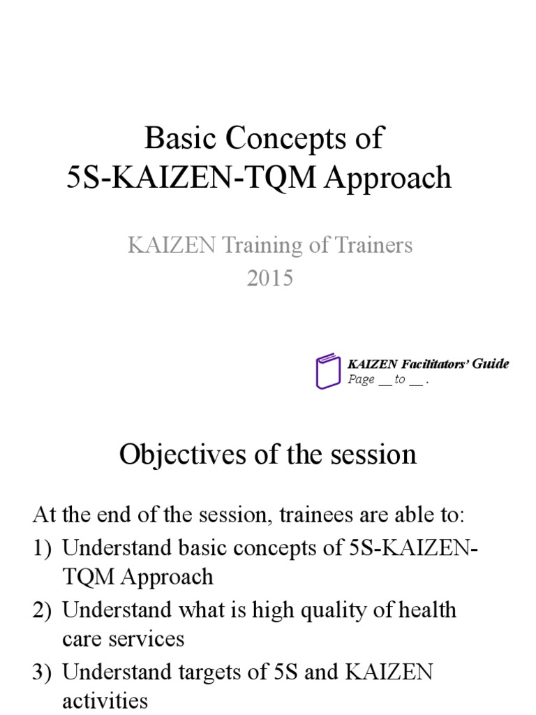 5S-KAIZEN for Healthcare Quality Improvement | PDF | Quality Management ...