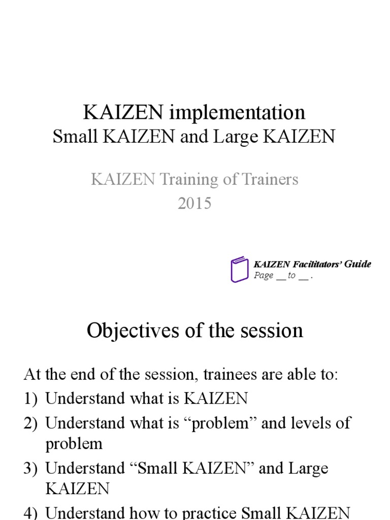 KAIZEN Implementation Guide for Hospitals | PDF | Business