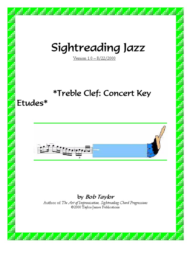 !sight Reading Jazz C Etudes | PDF | Damages | License