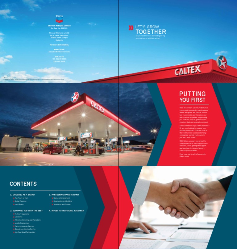 Caltex Sales Kit Booklet Malaysia | PDF | Chevron Corporation | Brand