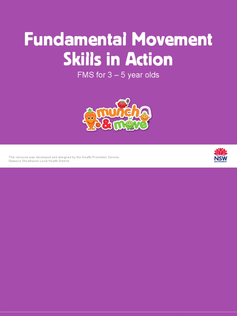 Fundamental Movement Skills in Action: FMS For 3 - 5 Year Olds ...