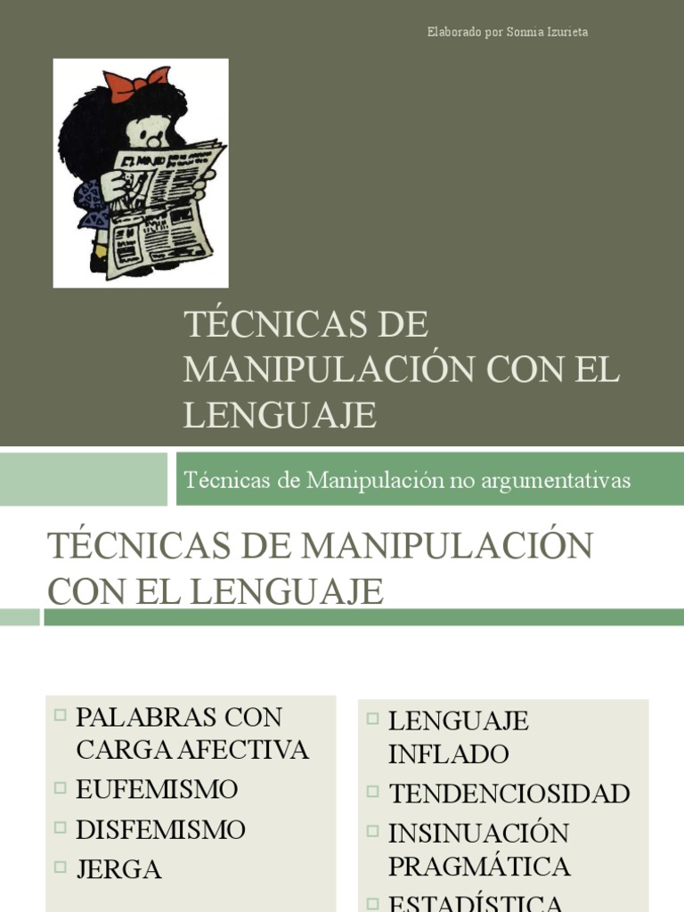 Técnicas de Manipulación Con El Lenguaje | PDF