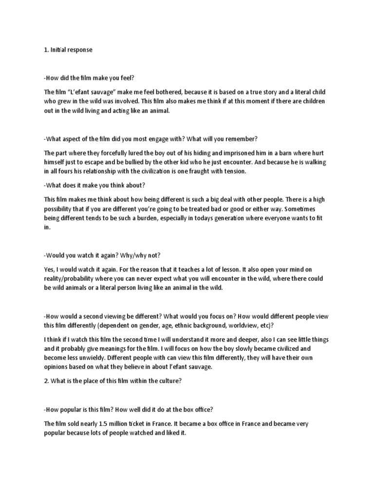 151 Movie Reflection | PDF