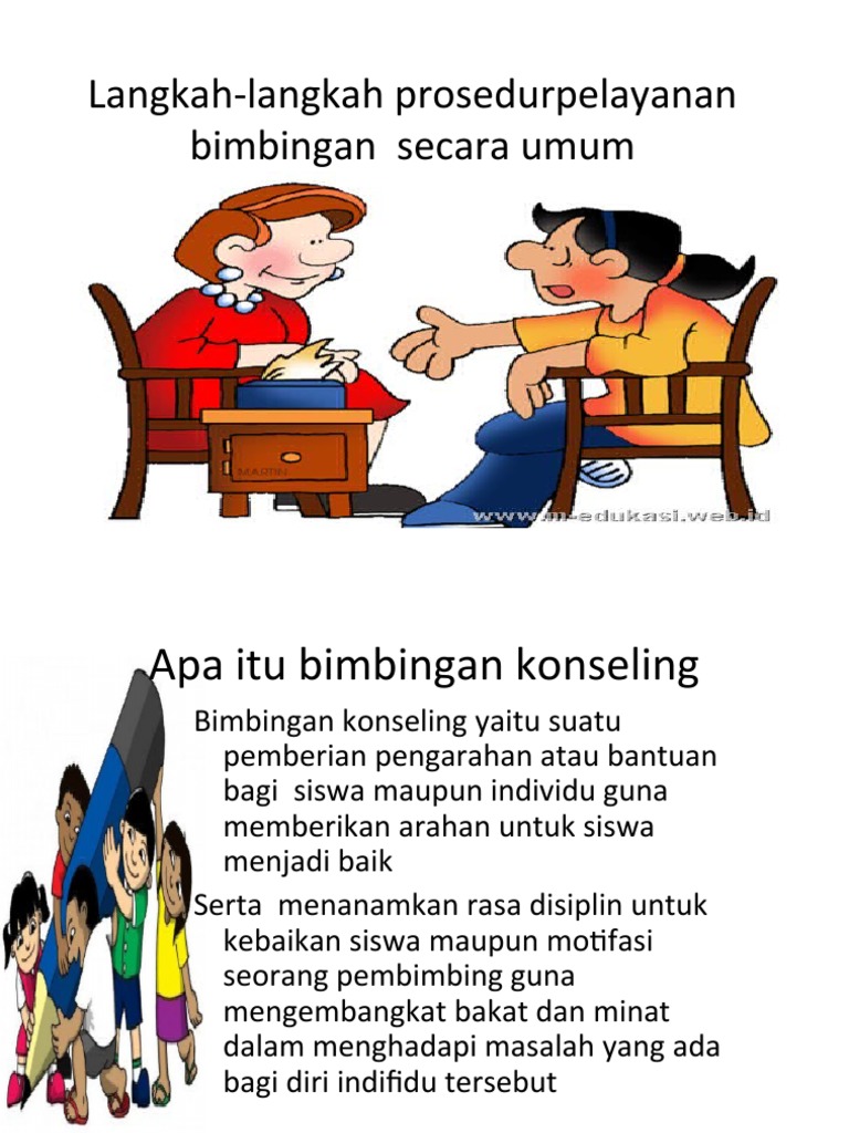 Langkah-Langkah Bimbingan Konseling Secara Umum | PDF