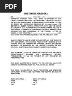 MANDATE LETTER-Template | PDF