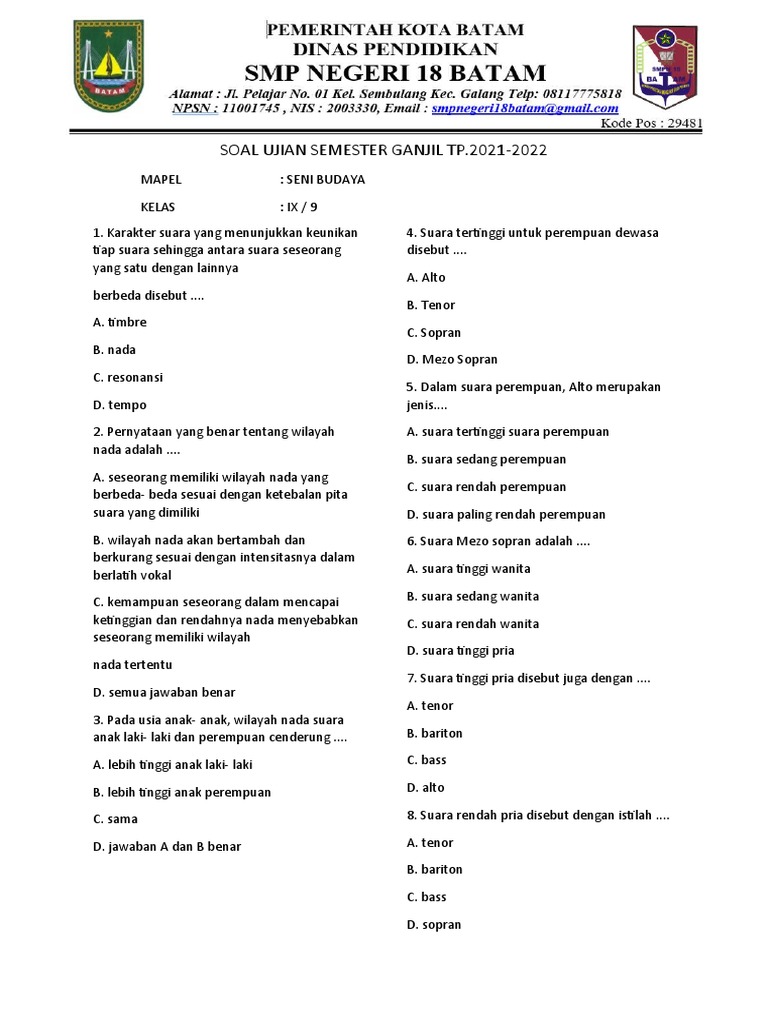 Pas KLS 9 | PDF | Seni & Disiplin Bahasa | Seni