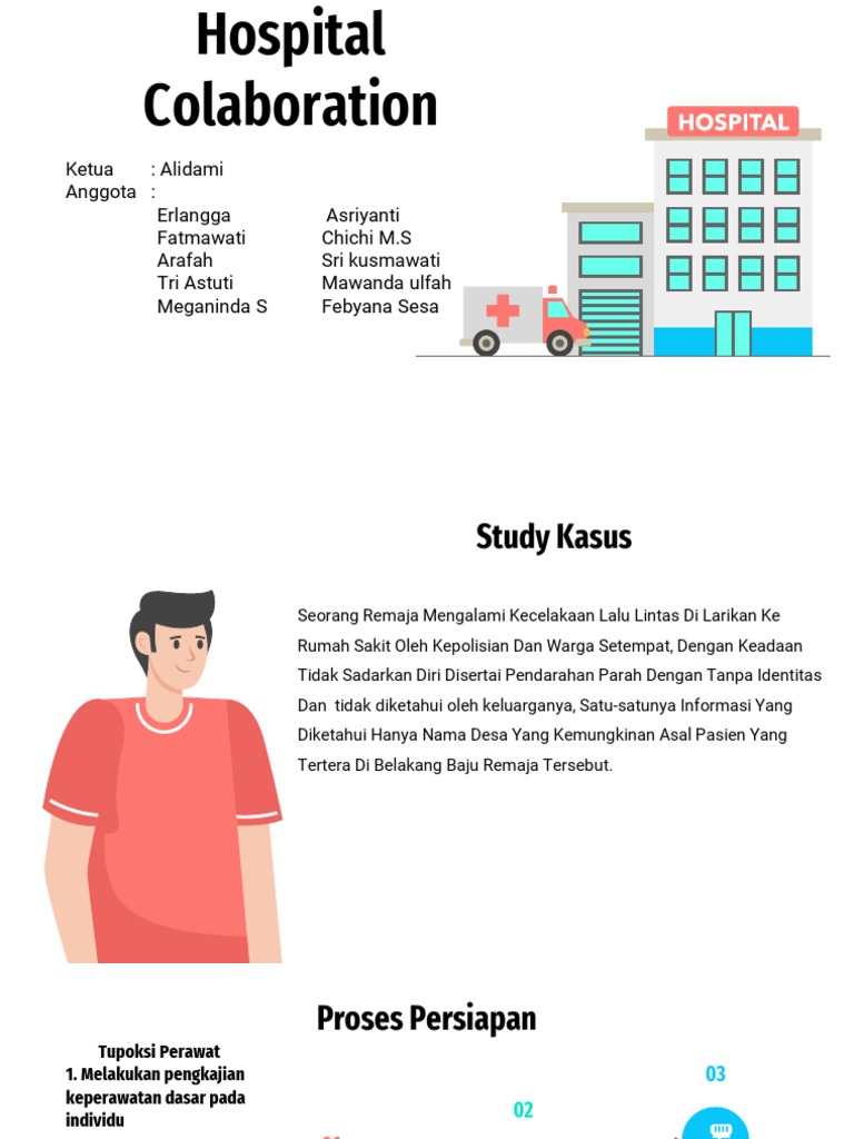 Hospital Process Planning Infographics by Slidesgo | PDF