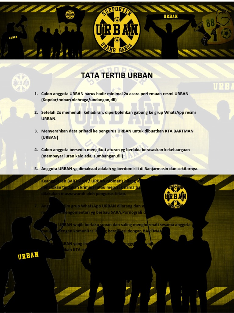 Tata Tertib Urban | PDF