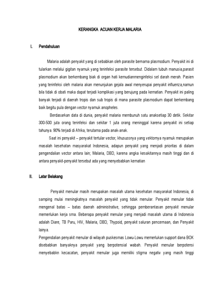 Kak Malaria | PDF
