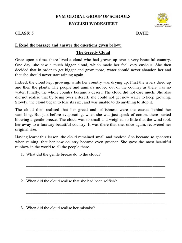 Bridge course - Worksheet - 4 | PDF