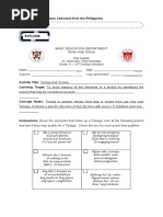 Text Tula | PDF | Poetry | Syllable