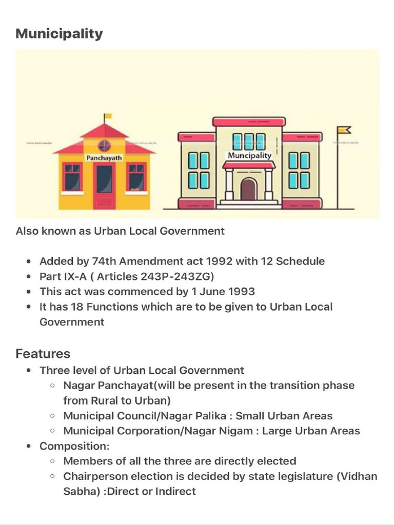 Municipality | PDF