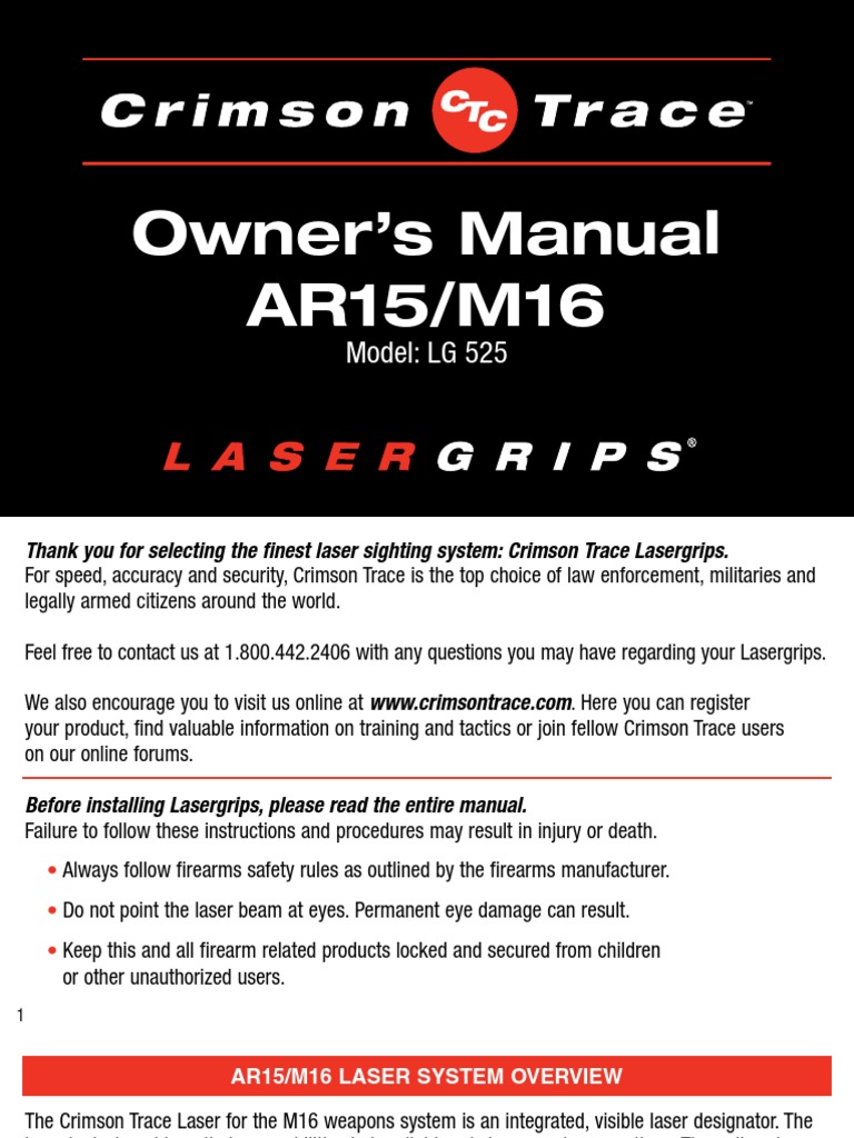 Ar15 m16 Manual | PDF | Screw | Nut (Hardware)