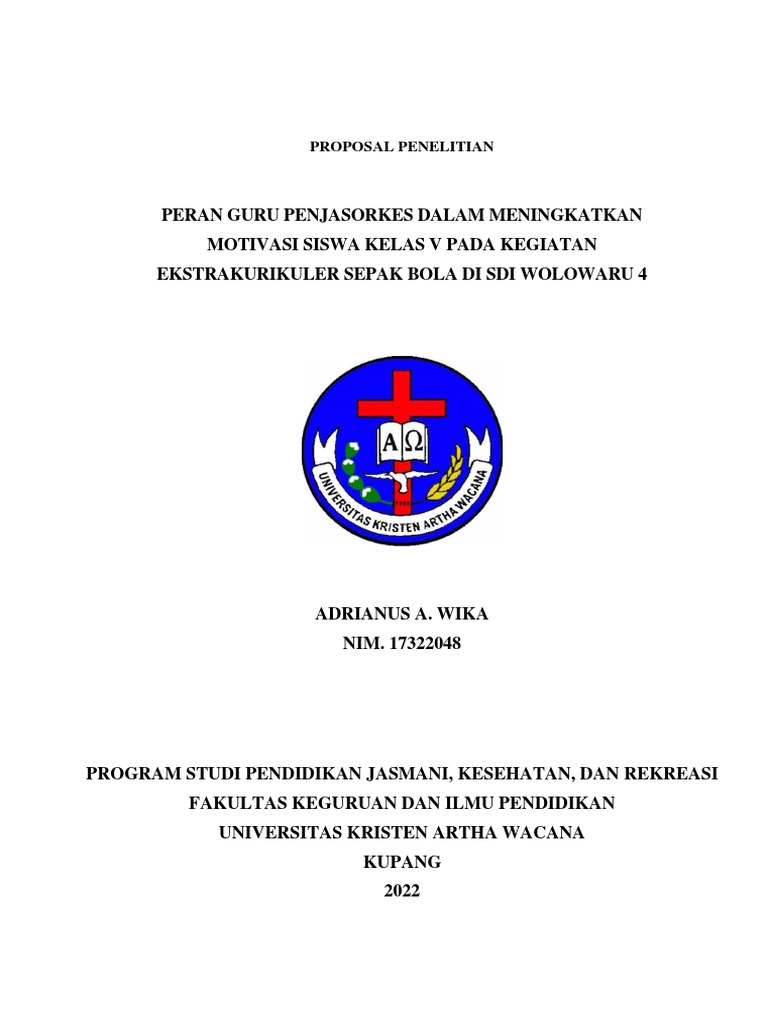Proposal Penelitian Andi | PDF | Seni