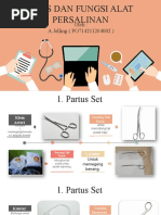 Macam-Macam Isi Partus Set Beserta Fungsinya | PDF