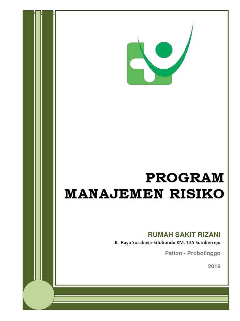 Program Manajemen Resiko K3RS | PDF