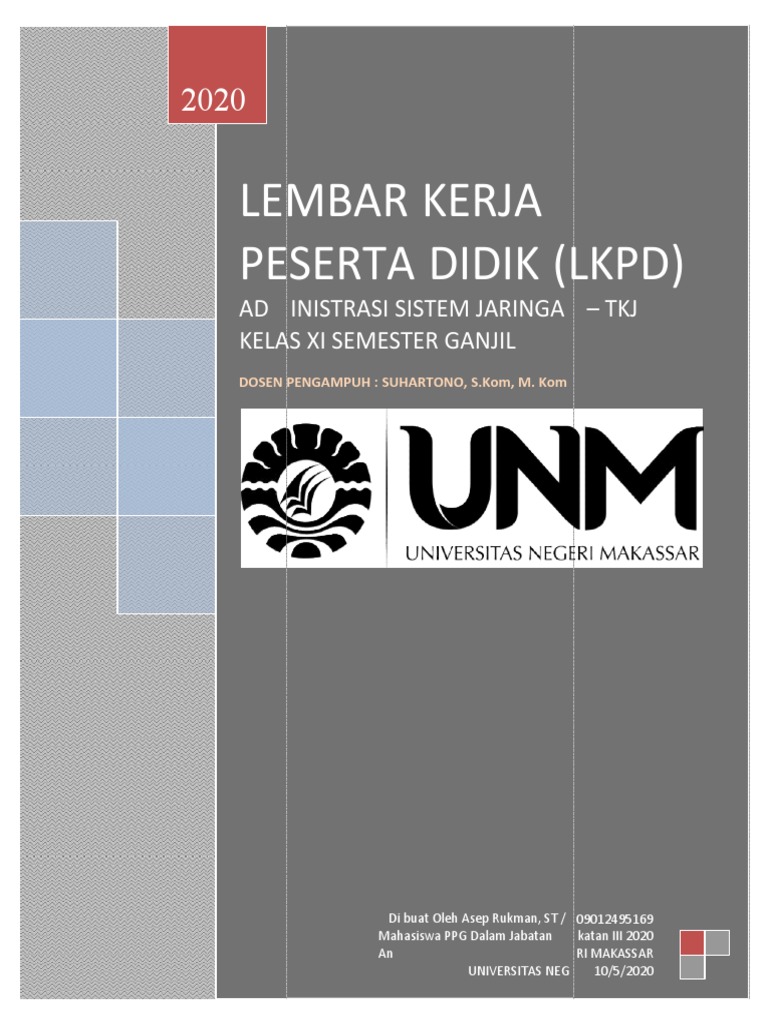 Lembar LKPD FTP Server | PDF | Komputer