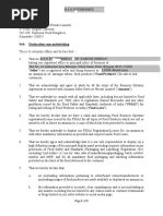 Food Grade Certificate | PDF