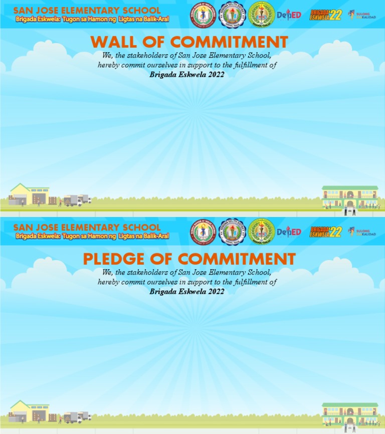 San Jose Elementary School Stakeholders Pledge Support for Brigada ...