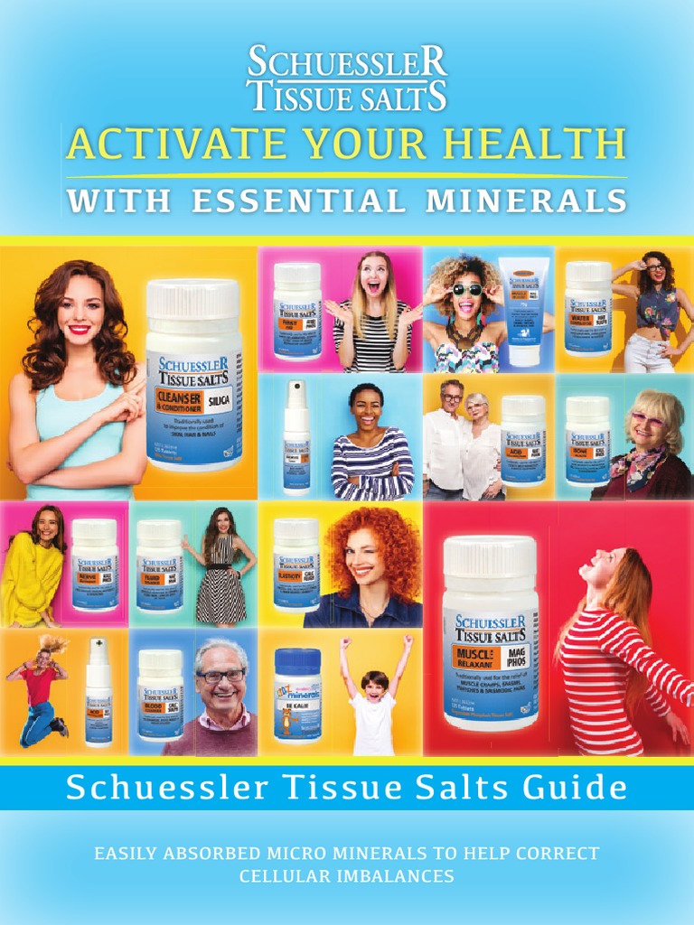 Schuessler Tissue Salts Handbook | PDF | Digestion | Dose (Biochemistry)