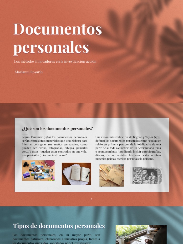 Documentos Personales | PDF