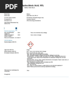 VIM Bleach Cream: Safety Data Sheet | PDF | Firefighting | Toxicity