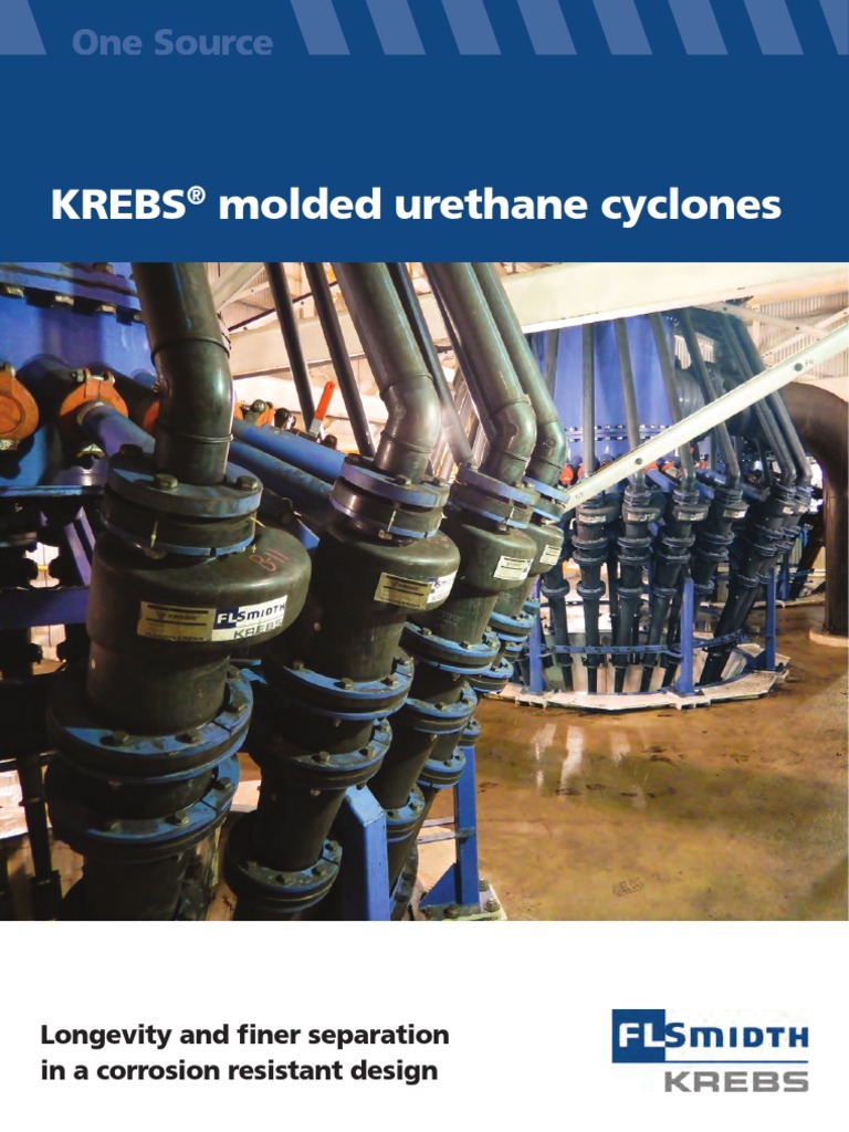 Krebs Molded Urethane Cyclones: Longevity and Finer Separation in A ...
