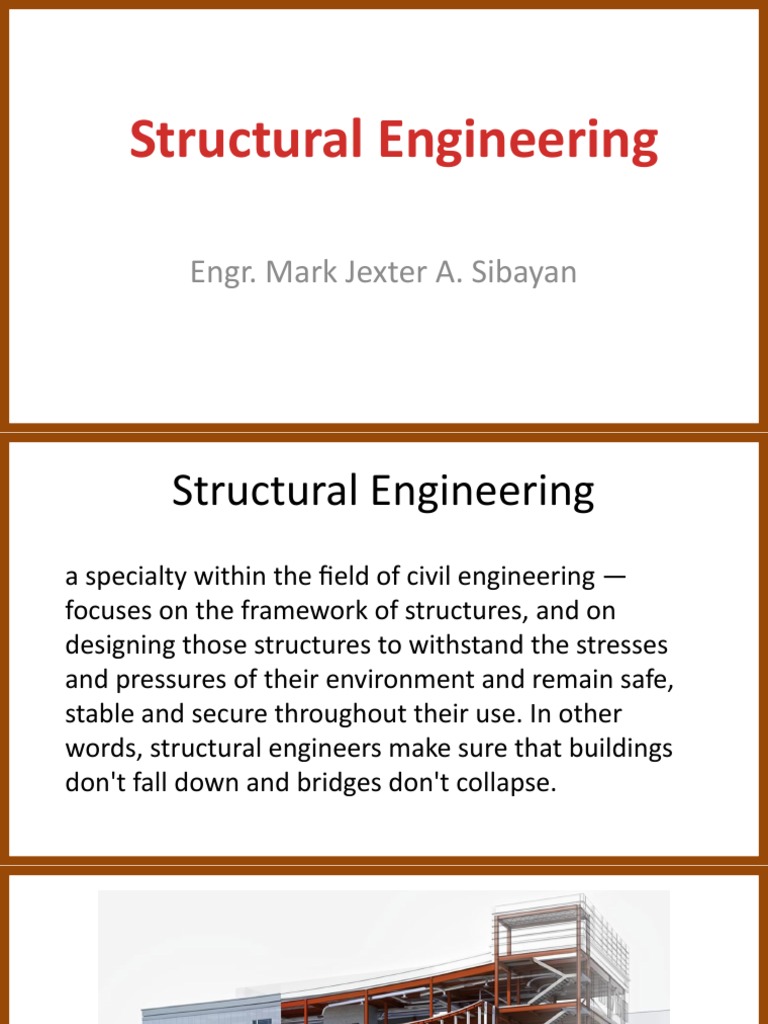 Structural Engineering | PDF