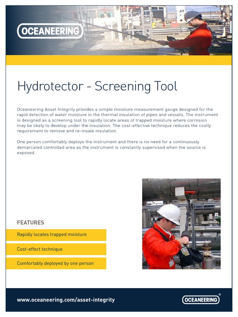 Hydrotector - Screening Tool: Features | PDF | Neutron | Radioactive Decay