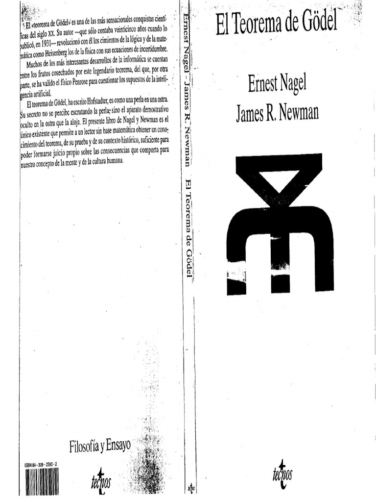 Ernest Nagel - El Teorema de Gödel | PDF