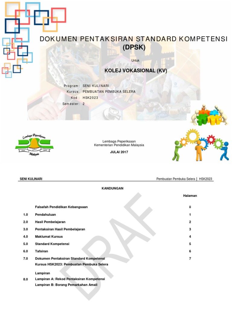 DPSK HSK2023 | PDF | Karier & Perkembangan | Seni