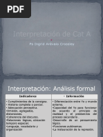 Explicación de Láminas CAT-H | PDF | Percepción | Trastorno de ansiedad
